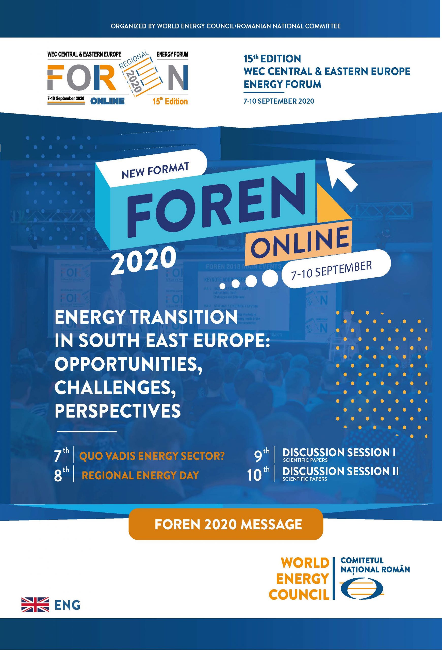 FOREN 2020 Message - CNR-CME